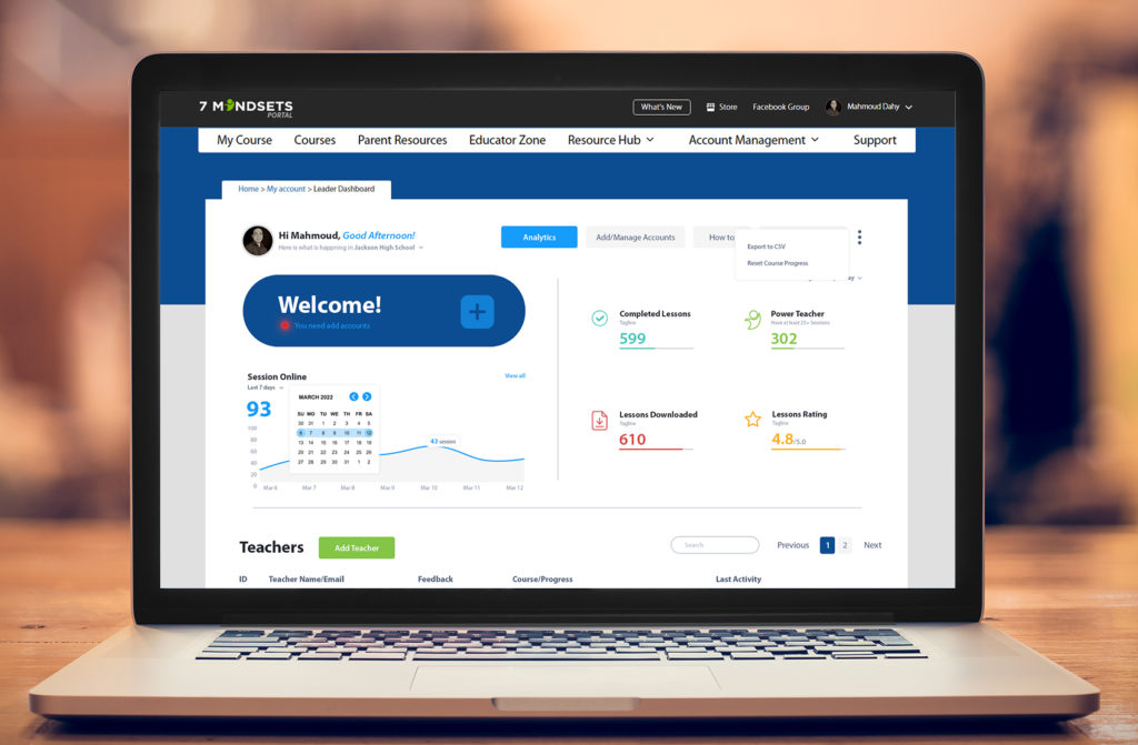 Progress Monitoring - 7 Mindsets