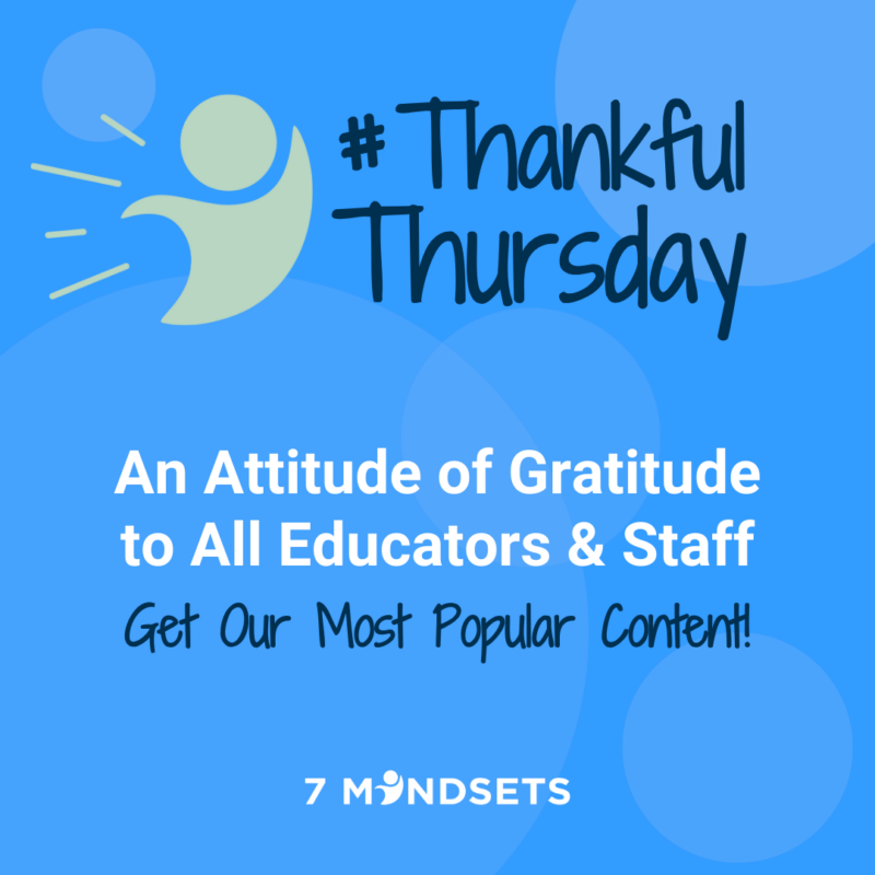 An Attitude of Gratitude to All Educators and Staff